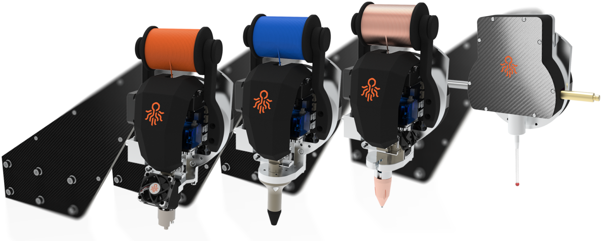 Q5D eliminates traditional wiring, saving space and weight.